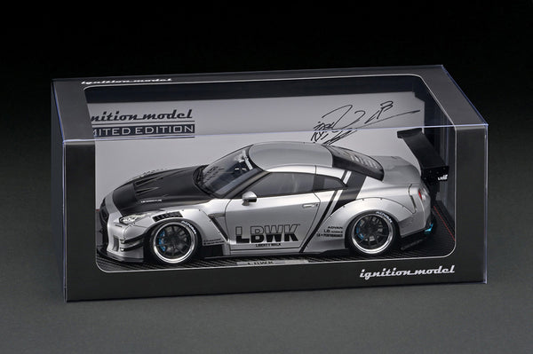 Ignition Model 1/18 LB-Works Nissan GT-R R35 Type 2 Silver IG2343 ...